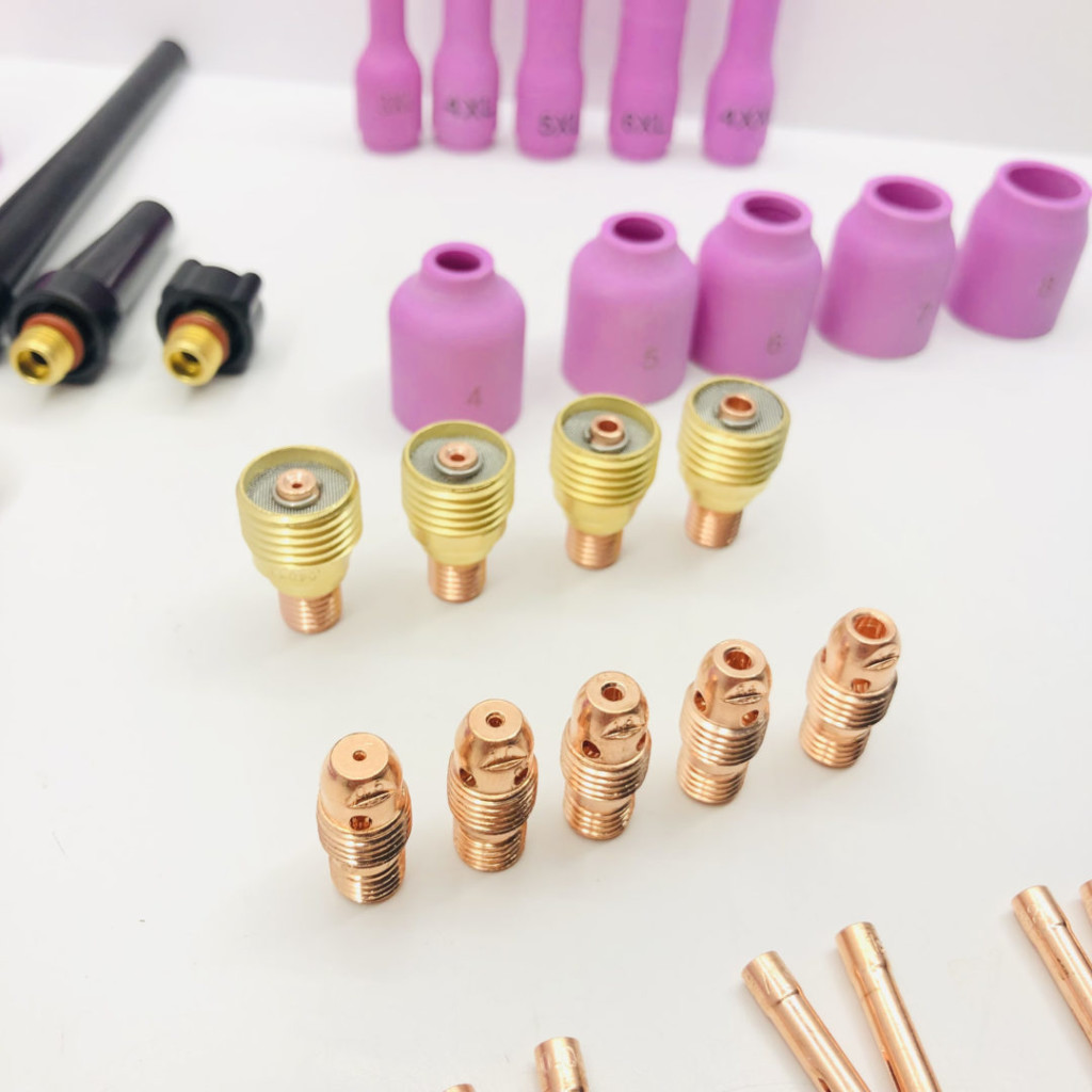 Assortiment de buses TIG soudure Acier Alu Inox 45 pièces - Discount ...
