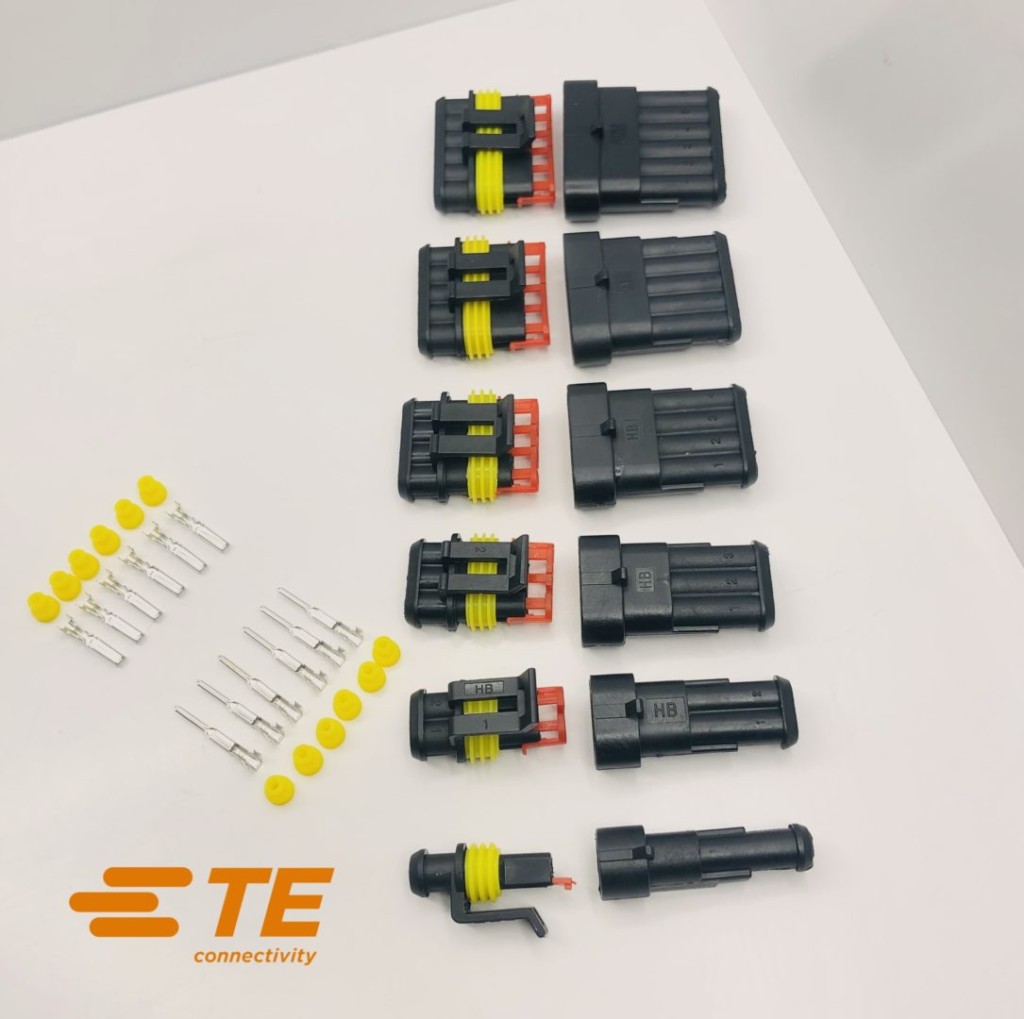 Connecteurs électriques AMP superseal 2 voies série: 2.8 30 ampères 24V - Discount AutoSport