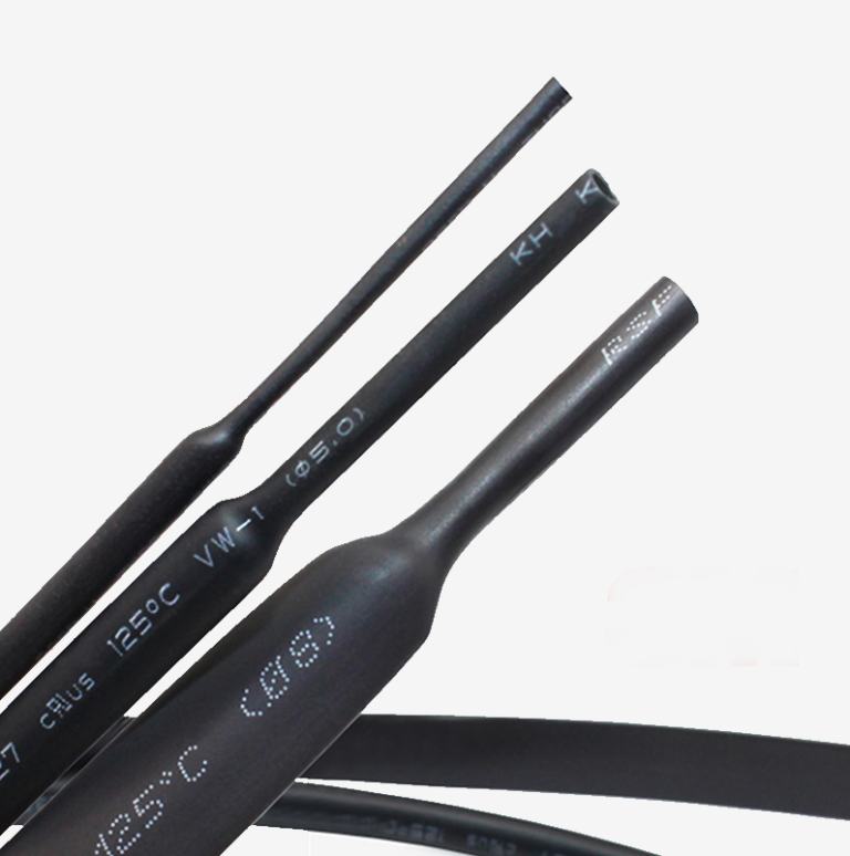 Gaine thermo rétractable Noire - 2:1 - diamètre 3 à 25mm - Longueur 5 ...