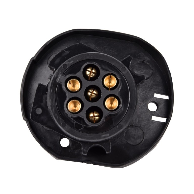 Faisceau d'attelage remorque 7 broches + prise pré câblée avec schéma ...