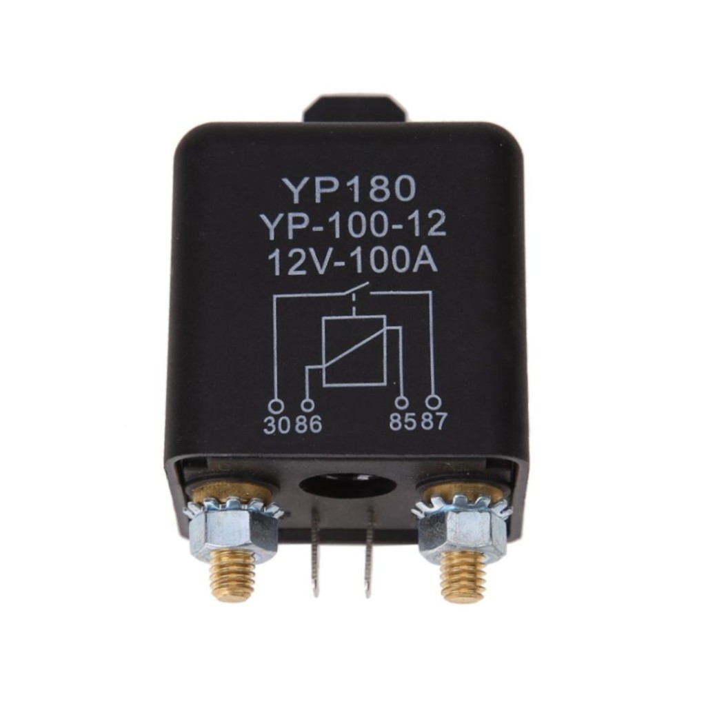 Relais électrique haute puissance 100 ampères 12V - Discount AutoSport