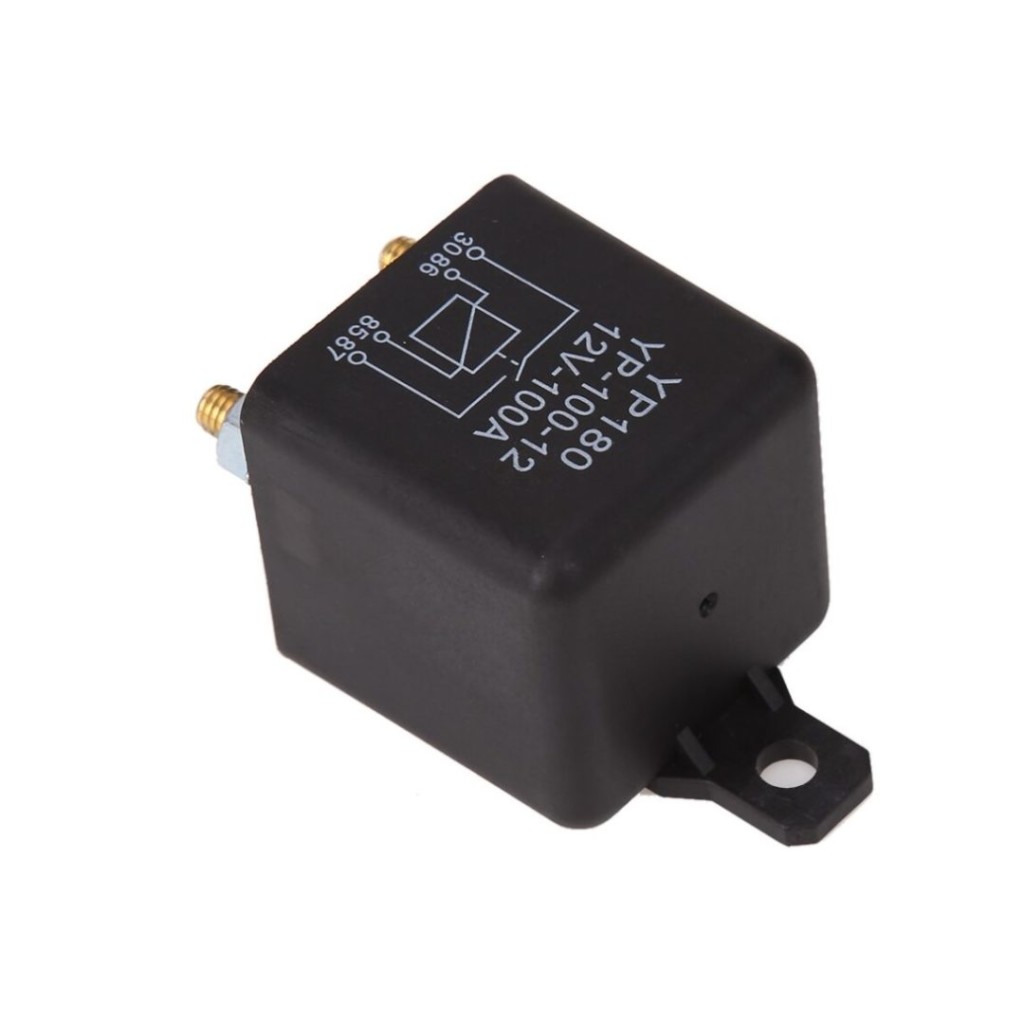 Relais électrique haute puissance 100 ampères 12V - Discount AutoSport