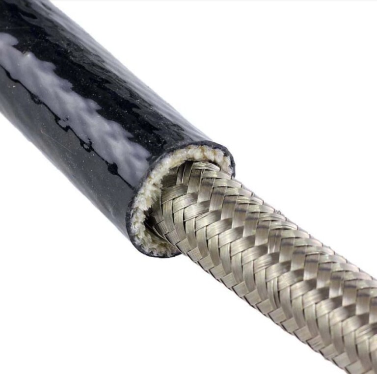 Gaine silicone haute température 1000°C diamètre 6 à 30mm noire ...