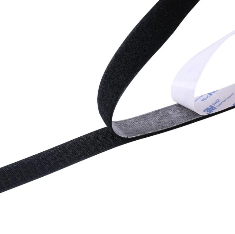 Velcro / scratch autocollant 3M 9448 Noir – Mâle & femelle – largeur 16 ...