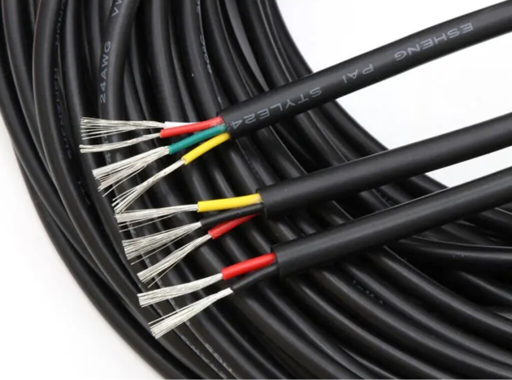 Câble électrique multipaire – 2 à 10 fils – section 1 mm² – cuivre ...