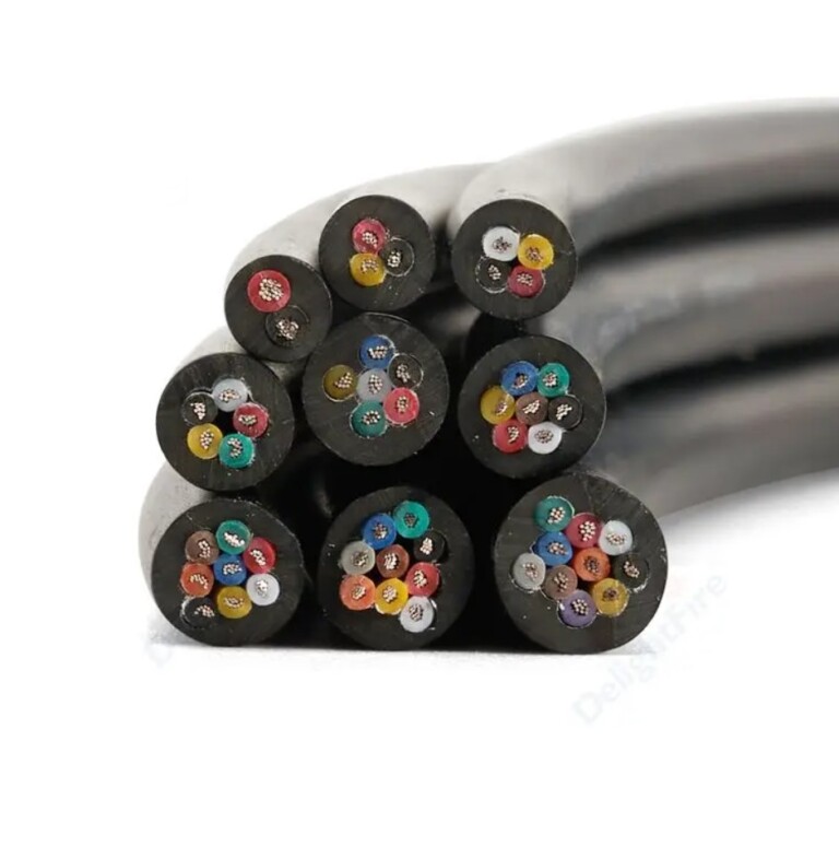 Câble électrique multipaire – 2 à 10 fils – section 1 mm² – cuivre ...