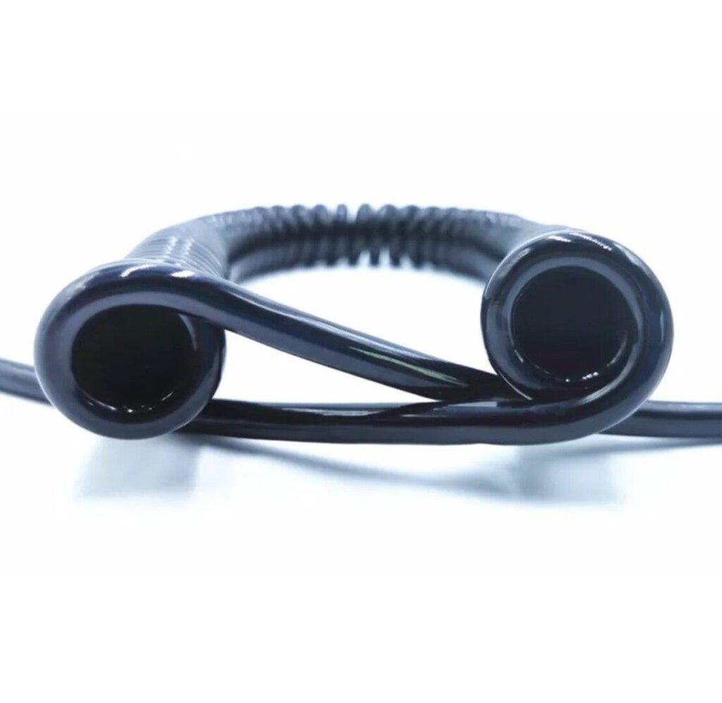 Câble électrique spirale multipaire souple 2 à 3 fils diamètre 0,75mm2 ...