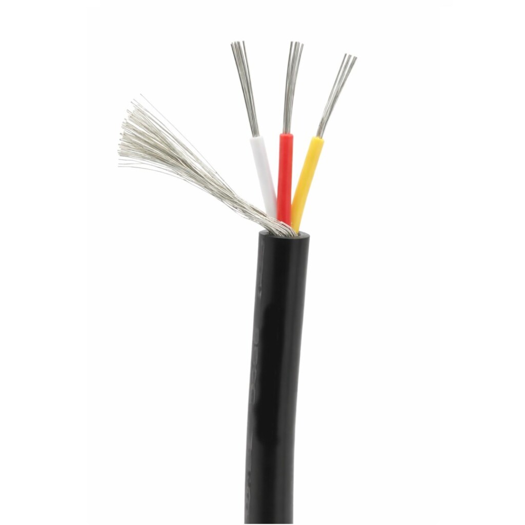 Shielded 3-wire TDC Speed Sensor Cable 5m - Pest-Proof Steel Braid ...
