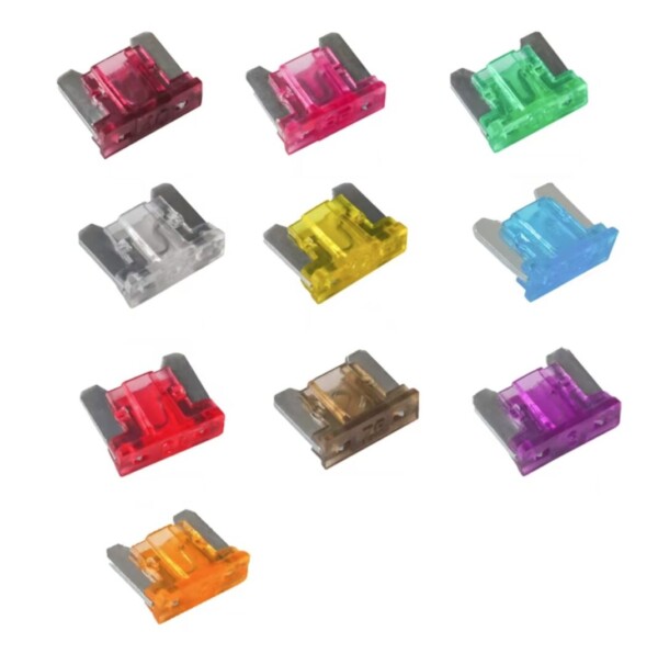 Micro fuses 12 volts 2-3-5-7,5-10-15-20-25-30-40 amps by unit ...